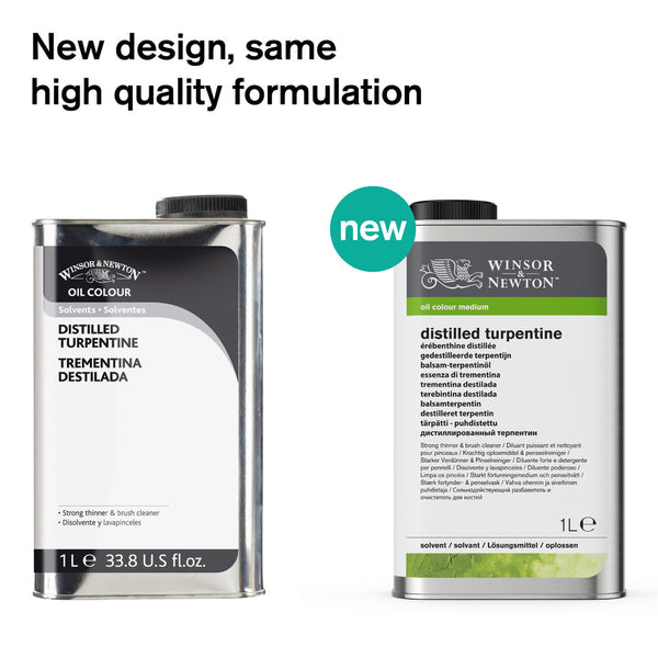 Winsor & Newton Distilled Turpentine – Details Art Materials