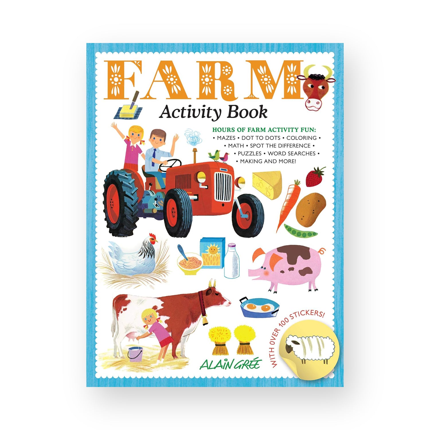 Farm Activity Book by Alain Gree – Details Art Materials