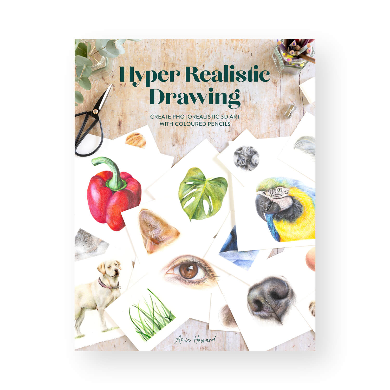 Hyper Realistic Drawing by Amie Howard – Details Art Materials