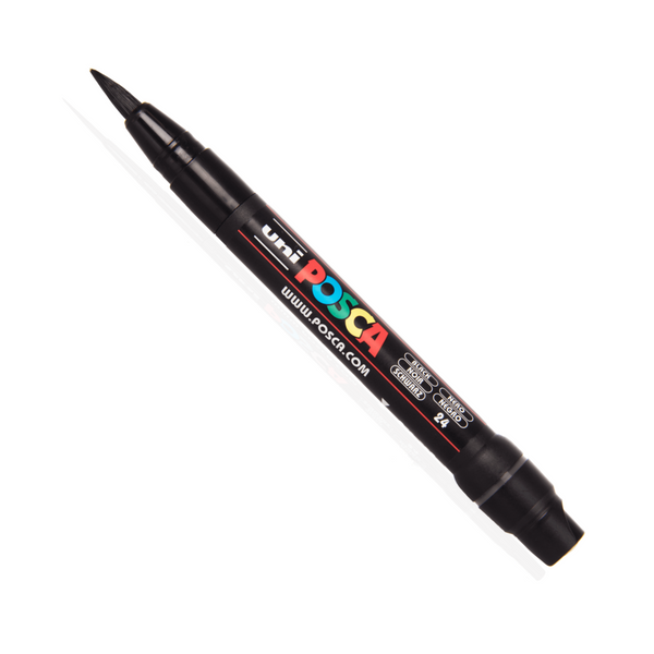 Posca PCF-350 1-10mm Brush Tip Acrylic Marker Pen – Details Art Materials