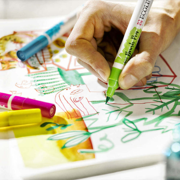 Ecoline Brush Pen Sets – Details Art Materials