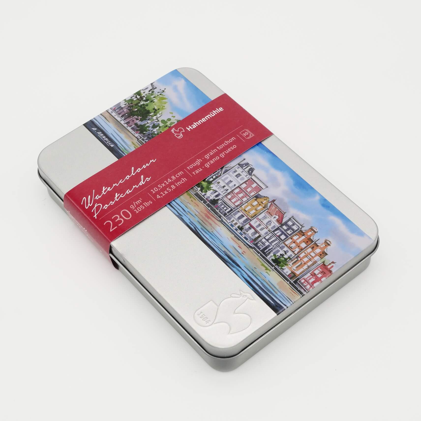 Hahnemuhle Watercolour Postcard Tin – Details Art Materials