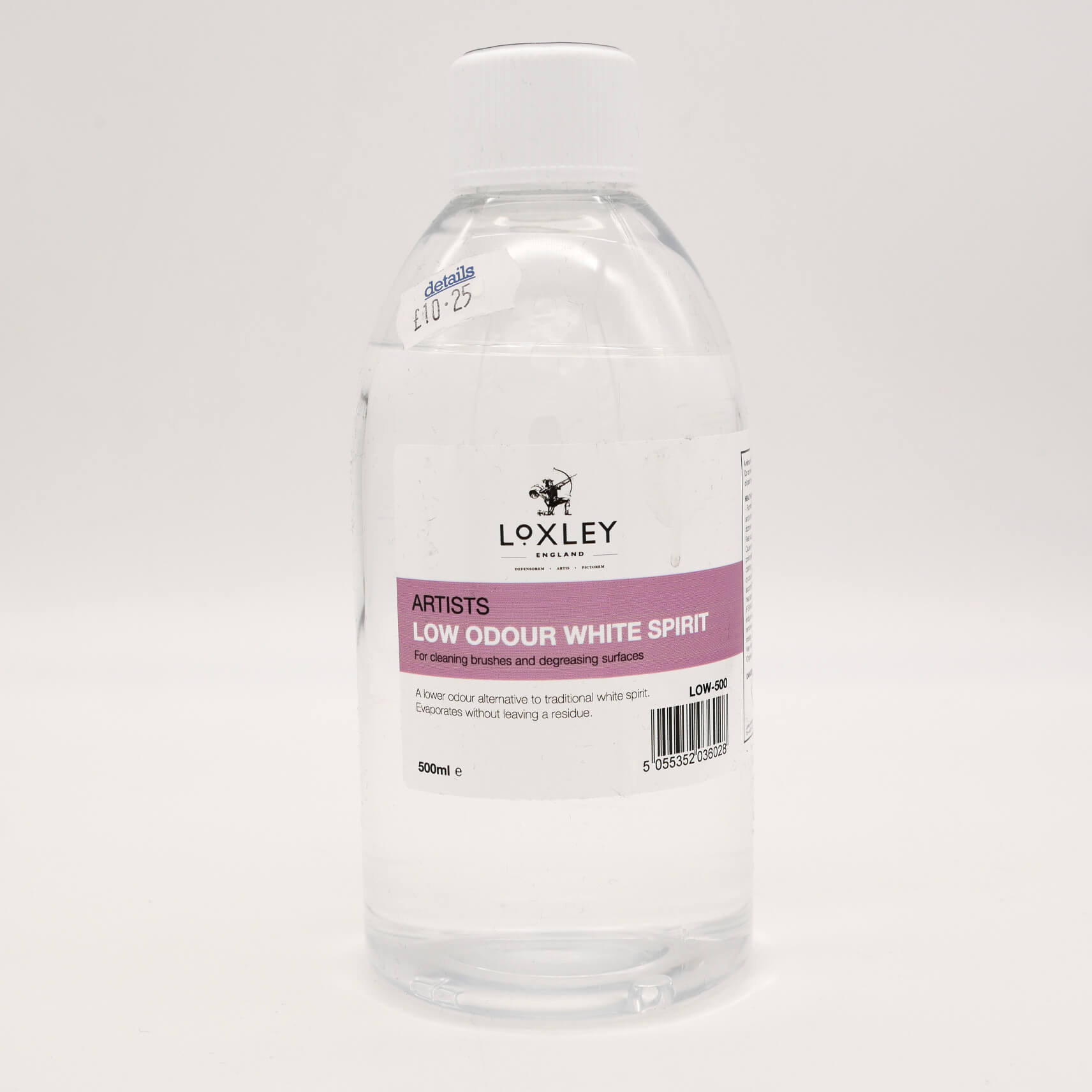 Loxley Low Odour White Spirit – Details Art Materials